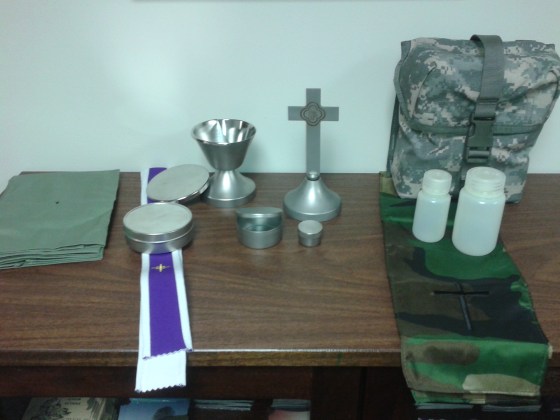Army Chaplain Kits | Here I Sit